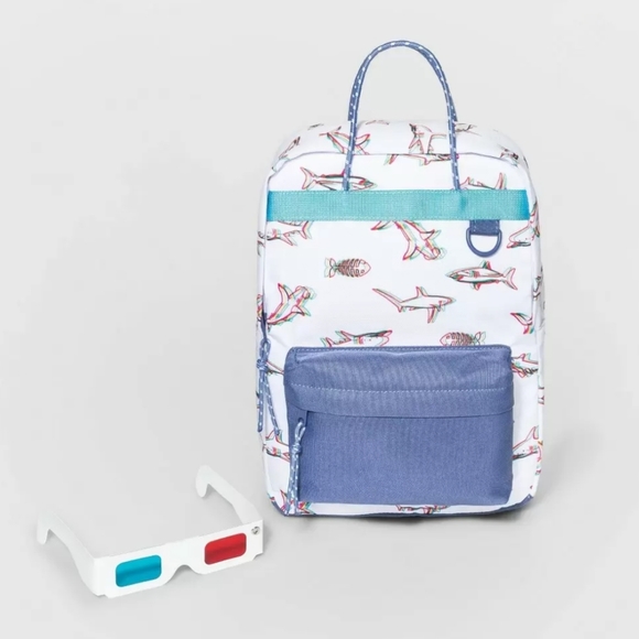 Cat & Jack | Accessories | New Cat Jack Little Kids Backpack Shark Fish ...